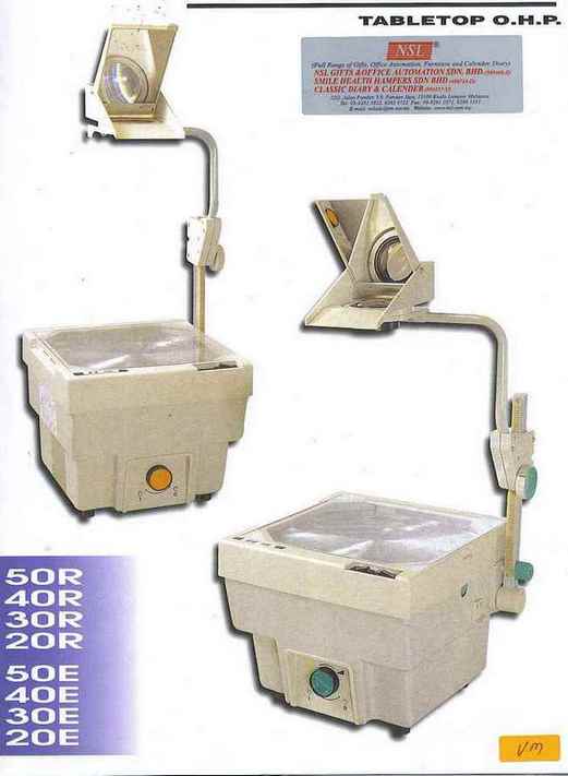 OHP, SLIDE PROJECTOR